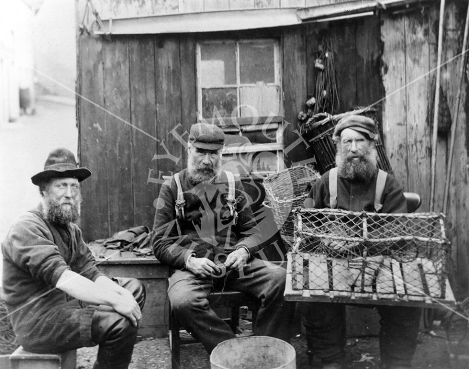 A group of fishermen - Eyemouth Museum